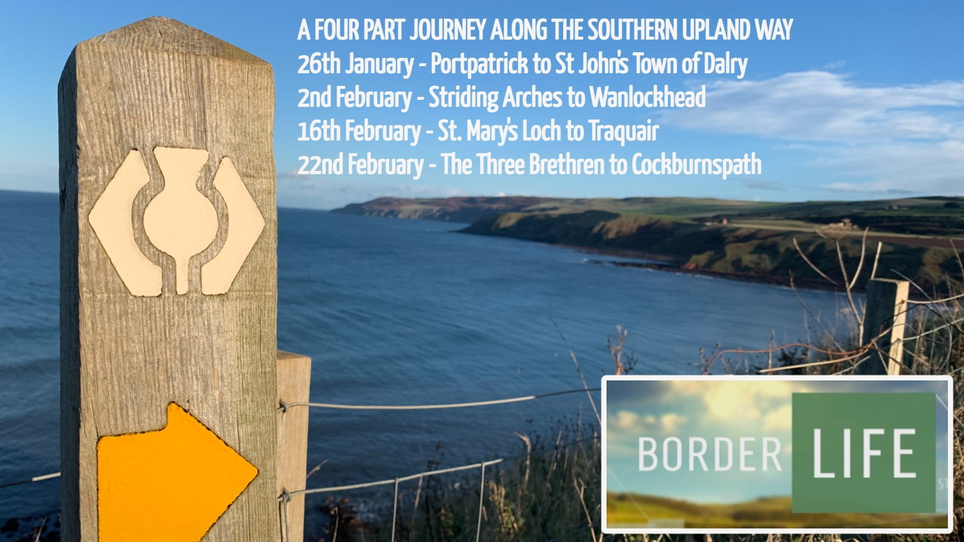 Southern Upland Way on ITV Border Life – DG Trails